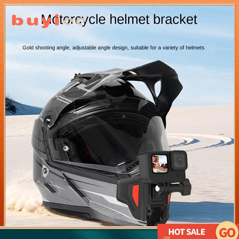【Buyi00】Head Mounted Helmet Camera Motorcycle Helmet Holder Black ...