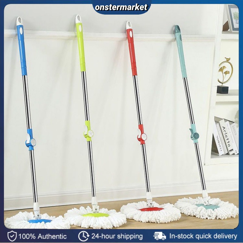 Stainless Steel Rotating Head Floor Mop High Quality Map Floor Cleaning ...