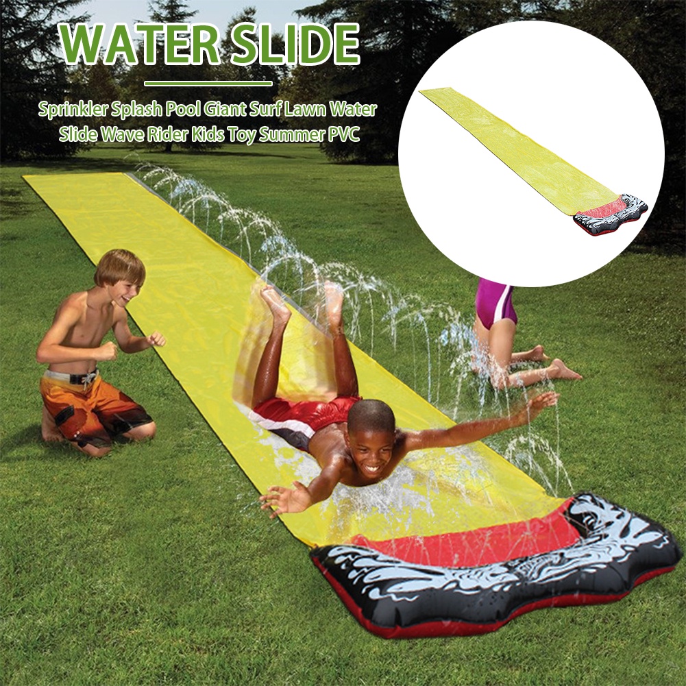 Sprinkler Summer Kids Toy Outdoor Garden Giant Surf Splash Pool Wave ...