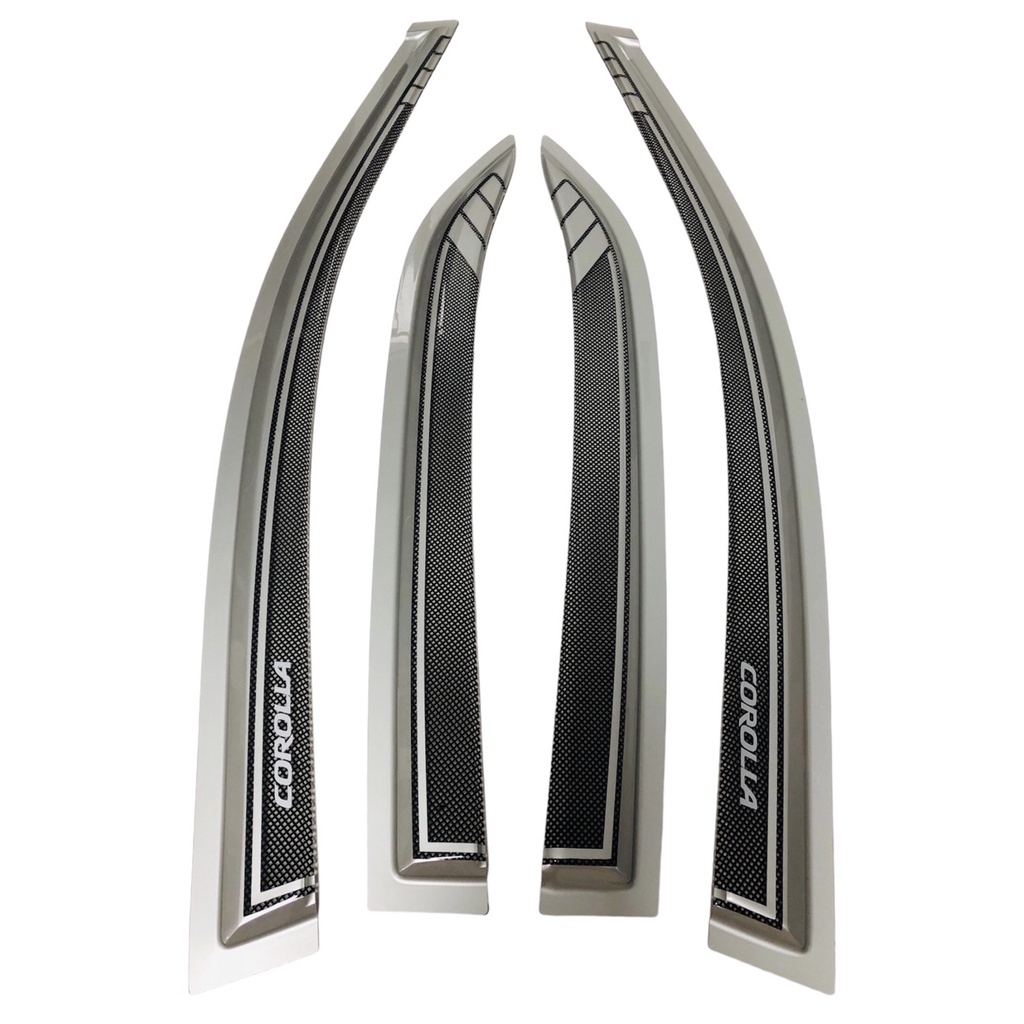 Rain Visor Toyota Corolla Altis 2007 2008 2009 2020 2011 2012 2013 GS ...