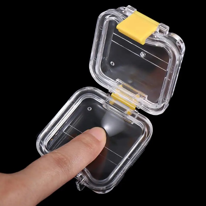 Plastic Denture Tooth Box with Film High Quality Denture Storage Box ...