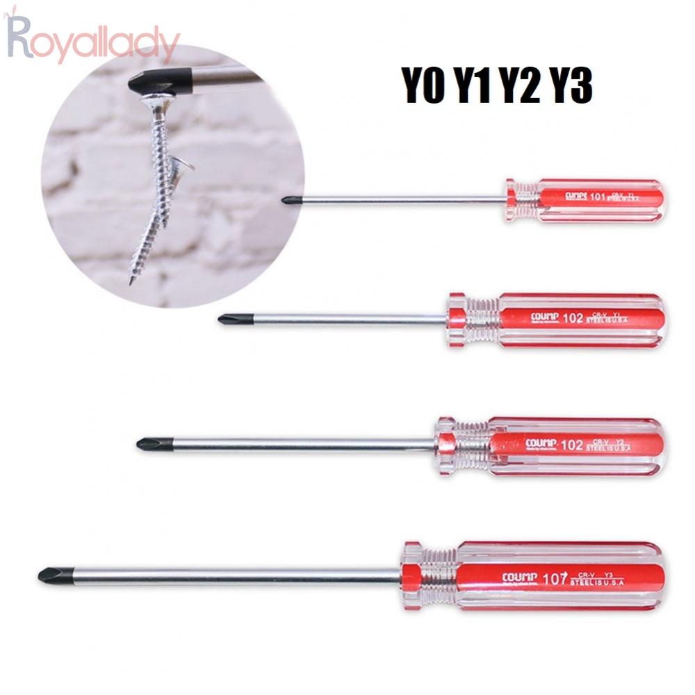 4pcs Y-shaped Screwdriver Set Nonslip Magnetic Tri-wing Screwdriver Y0 Y1 Y2 Y3 | Shopee Philippines