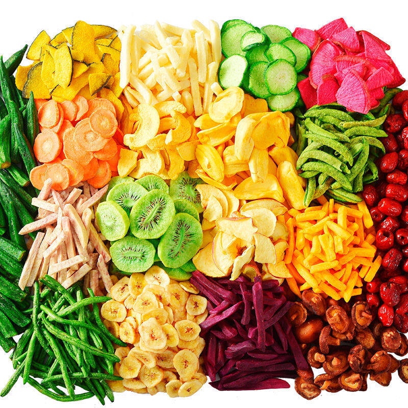 ZEJUN ZEJUN Assorted Fruit and Vegetable Slices Assorted Vegetables ...