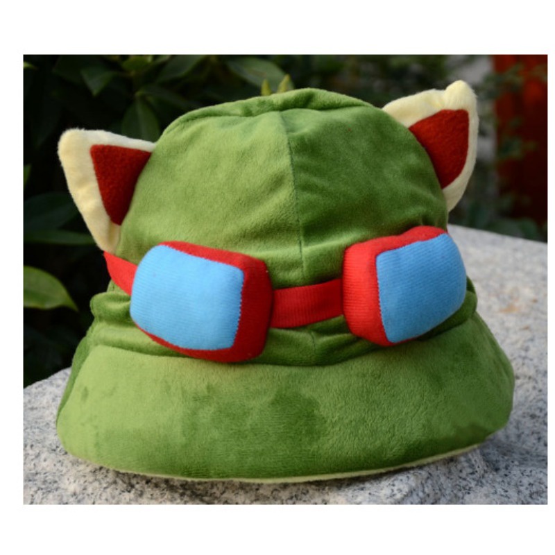 League game peripheral Timo hat with ears anime peripheral plush ...