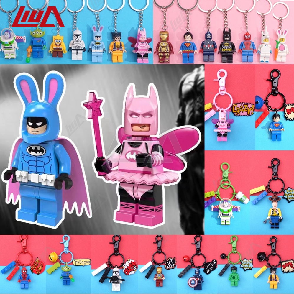 Couple keychain batman keychain Cute Gift for Couples | Shopee Philippines