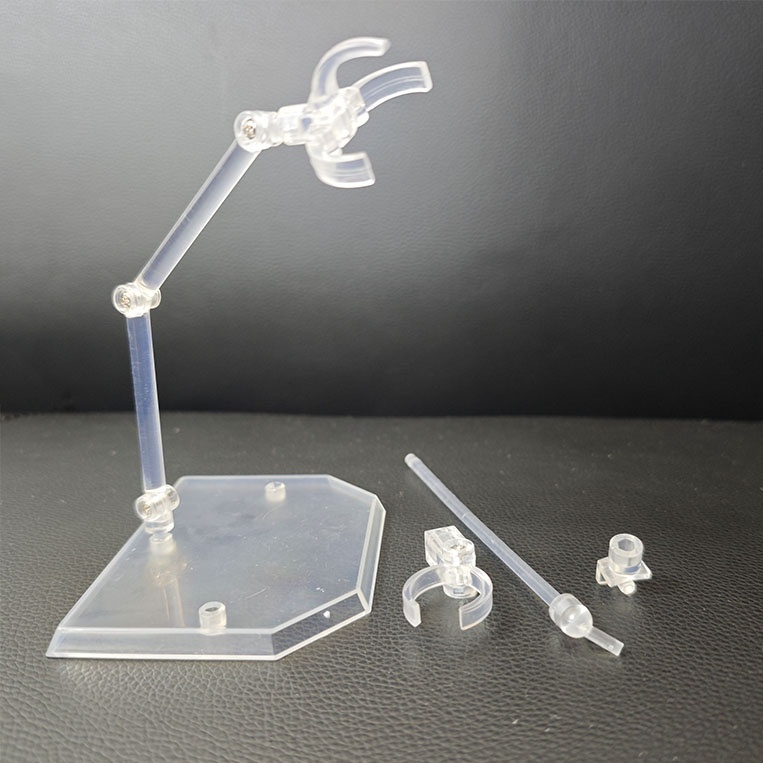 Black Transparent Action Figure Base Model Toys Stand Support for ...