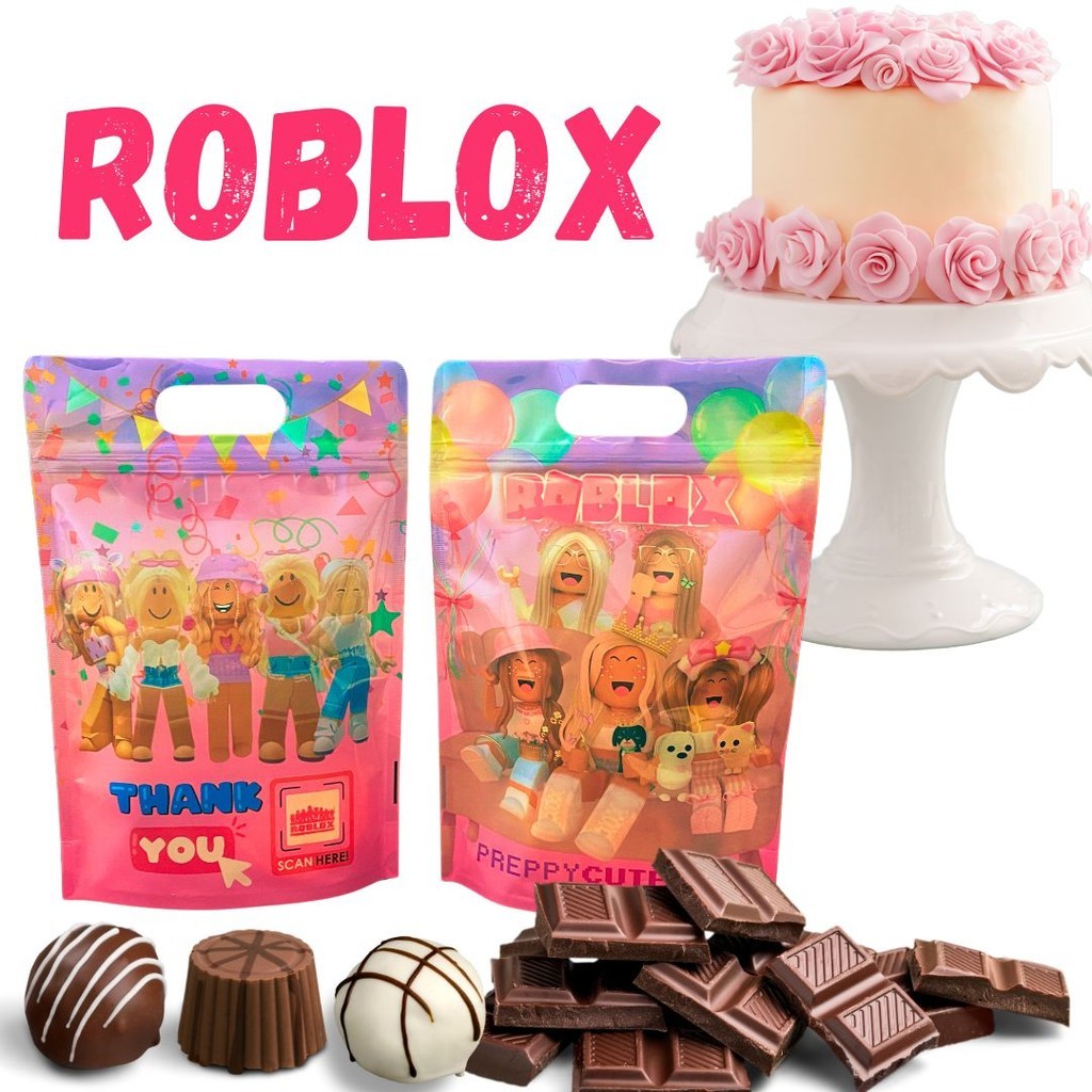 50pcs Roblox Theme Cartoon Character Birthday Party Lootbox Candy ...