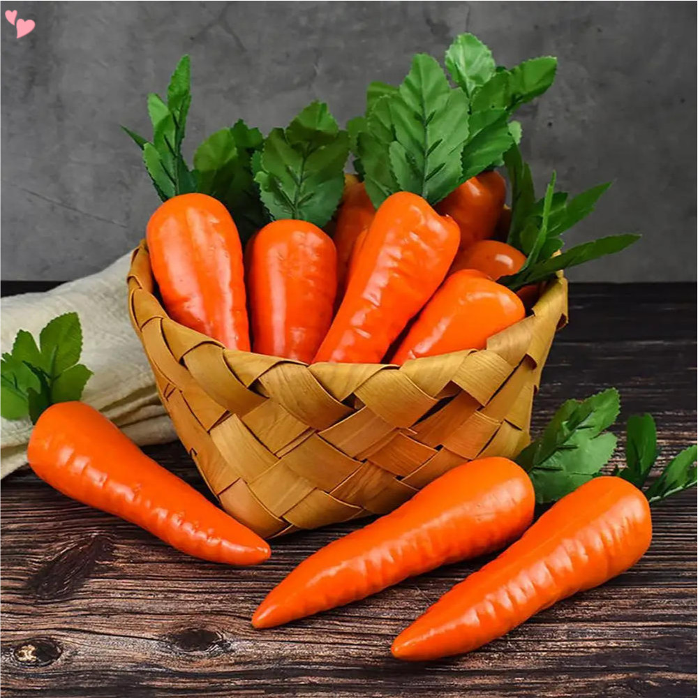 Artificial Carrots Fake Simulation Carrots Lifelike Vegetables Fruit ...