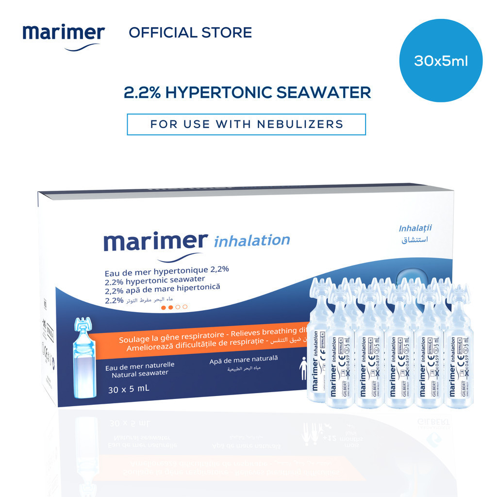 Marimer Inhalation Unidose - Hypertonic (5ml x 30 nebules) | Shopee ...