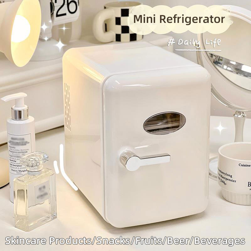 5L Mini Refrigerator,Small Household Fridge,Vehicle Freezer, Dual Use ...