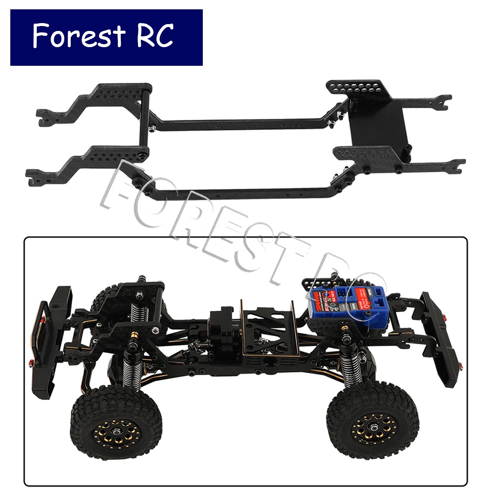 TRX-4M LCG Carbon Fiber Chassis Kit Frame Girder Rail for 1/18 RC ...