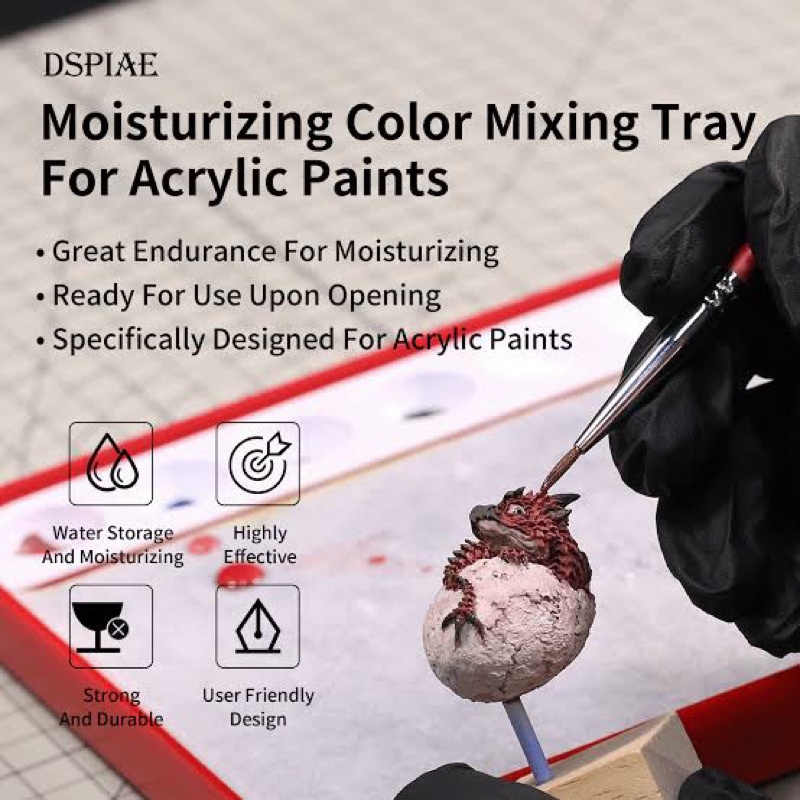 DSPIAE Moisturising Palette Model Humidor AV Paint Colouring Boxes ...