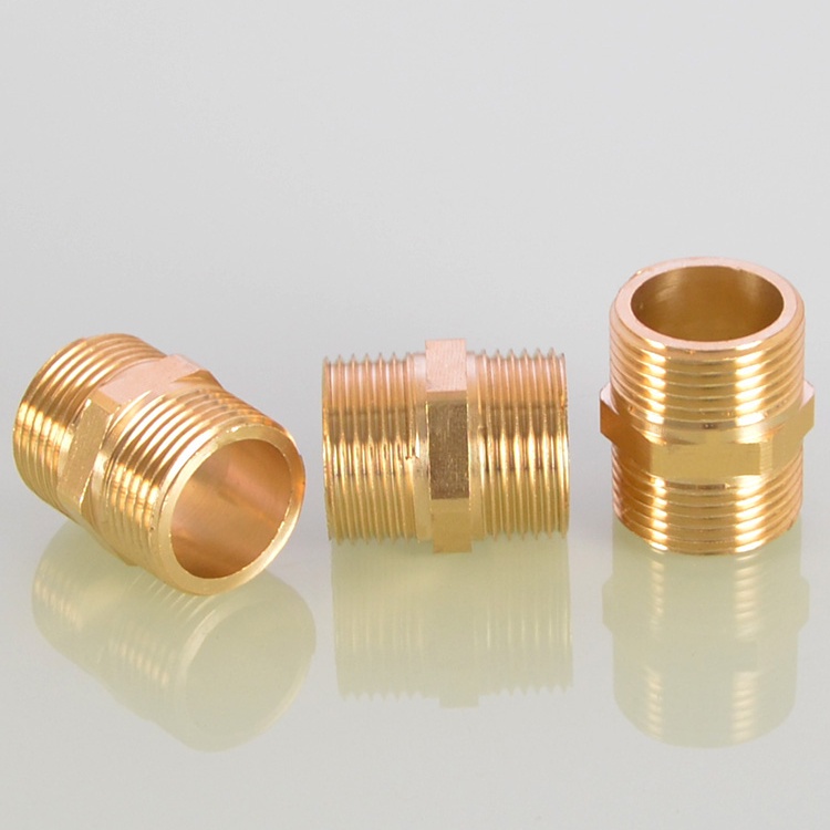 Double External Thread Joint Pipe Fittings External Thread Adapter ...