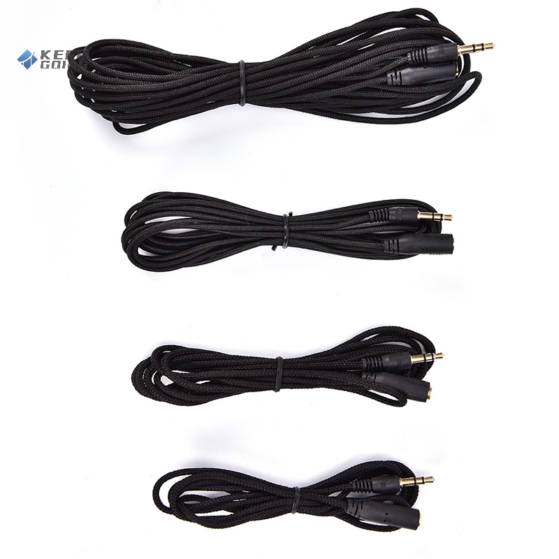 Keep Going＞ Long 3.5MM jack Headphone EarPhone Extension Extender M F ...