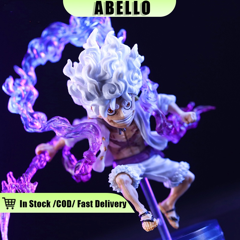 High Qualtity Luffy Gear 5 Mini PVC Action Figure Model Anime One Piece ...