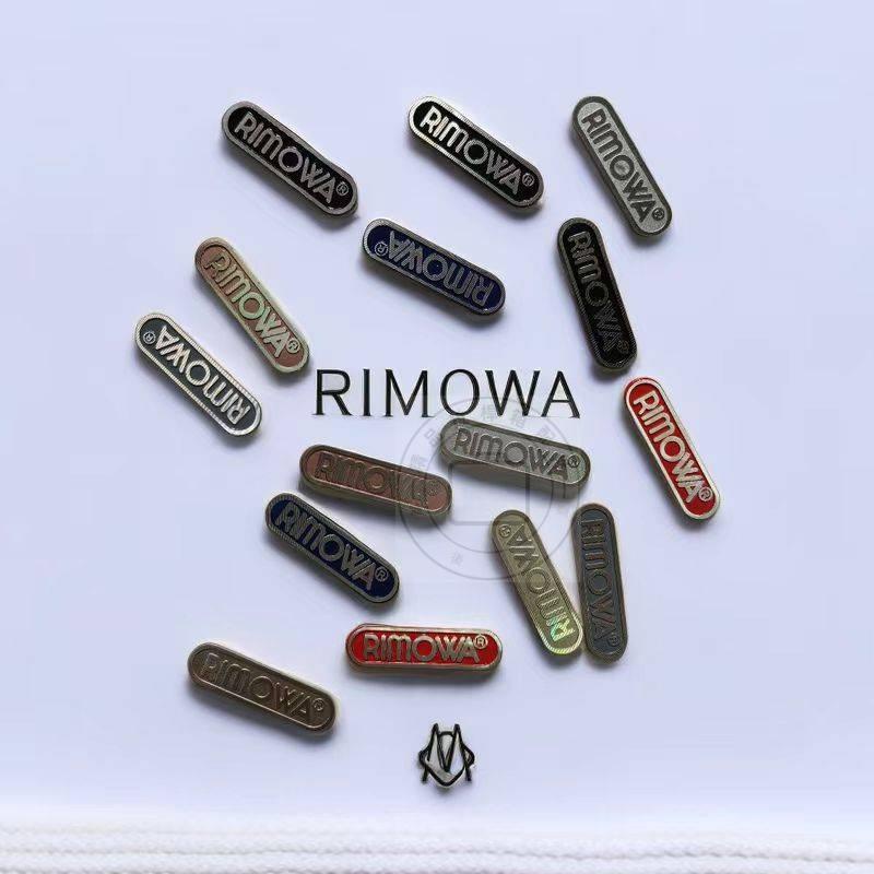 Rimowa Logo Metal LOGO Aluminum Label Rimowa Tag Tag Luggage Sticker ...