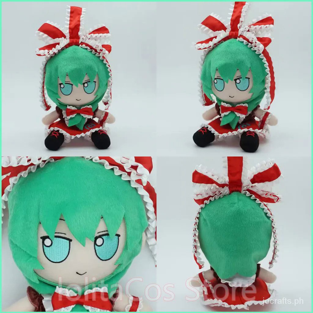 Anime Touhou Project Hina Kagiyama Fumo Fumo Cosplay Cute Doll Plush