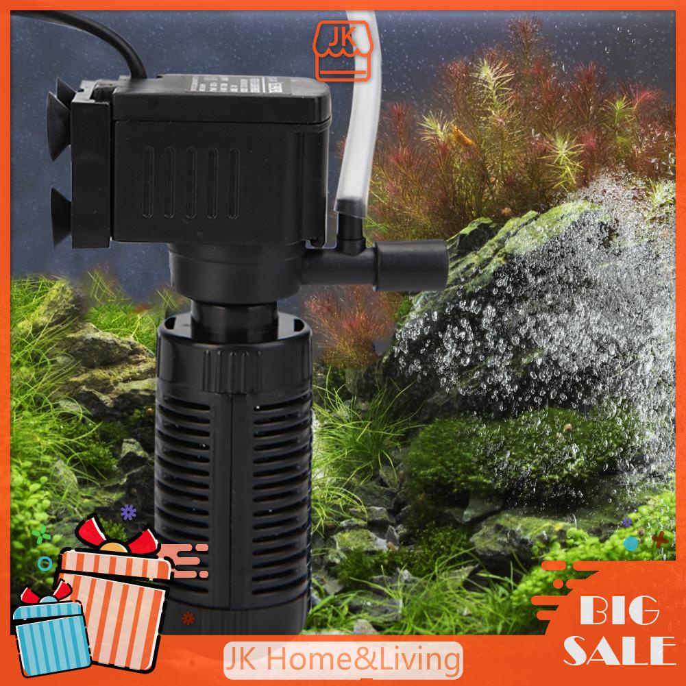 Practical 3 in 1 Mini Goldfish Tank Filter Aquarium Purified Water ...