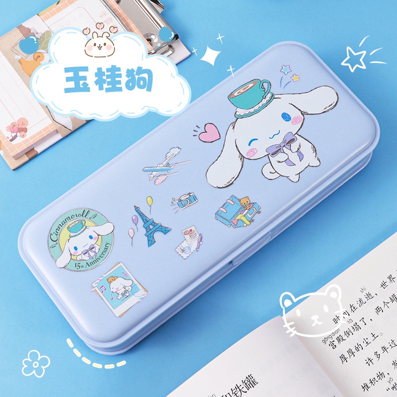 [Ready stock]Cinnamoroll Pencil Case Cute Cartoon Pen Box Student ...