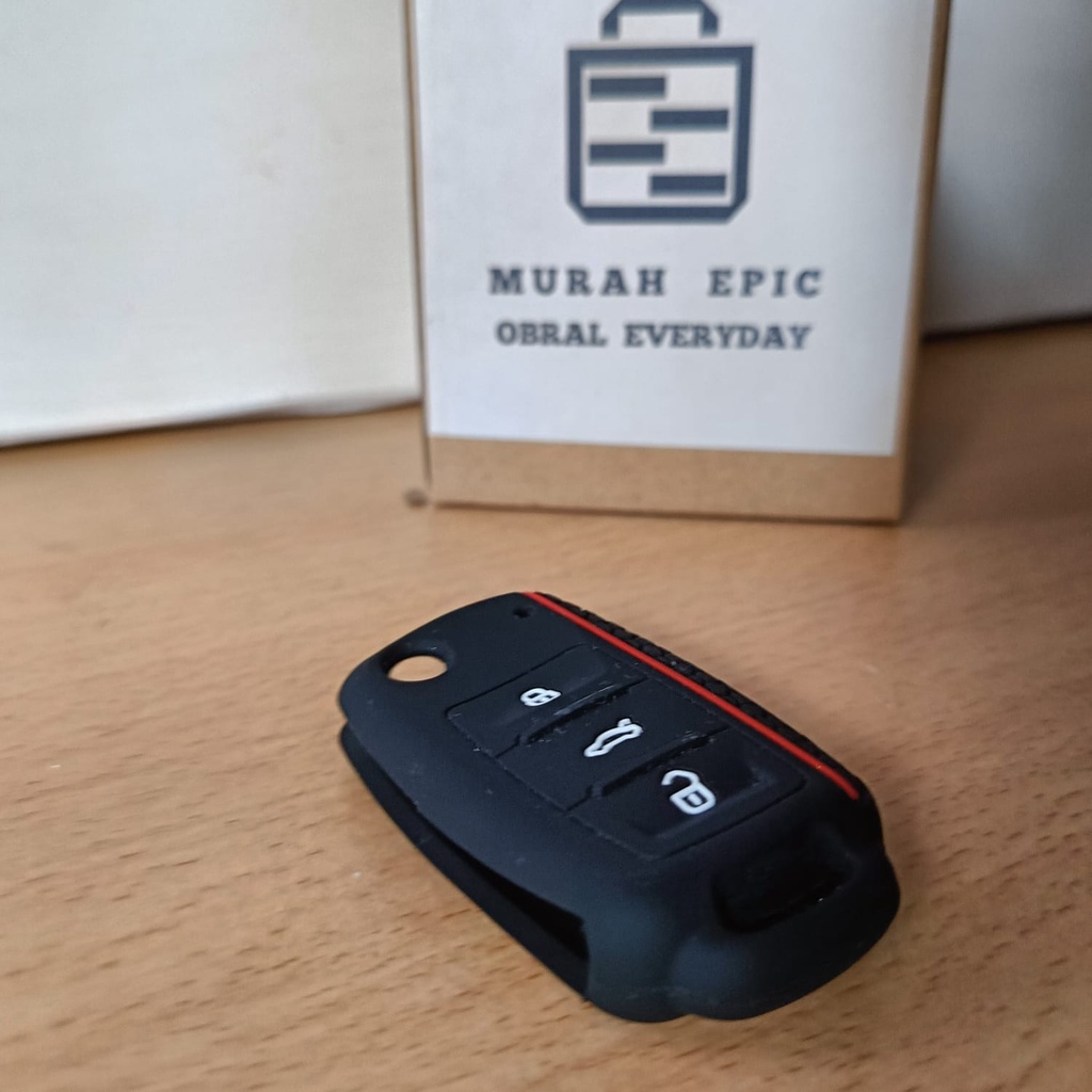 Vw MK6 2011 2014 Key Silicone Cover VW Golf MK6 Silicone Key Cover ...