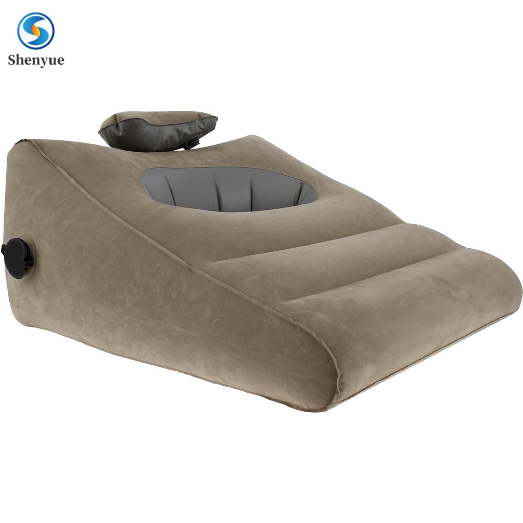 Inflatable Wedge Pillow Lightweight Travel Wedge Pillow Bed Wedge Leg ...