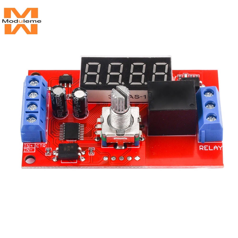 Dc 5 To 24v Timer Relay Programmable Delay Relay Module Cycle Timer With Led Display Smart Home