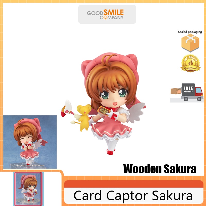Good Smile Card Captor Sakura Magic Card Girl Sakura, Clay Man, Wooden ...