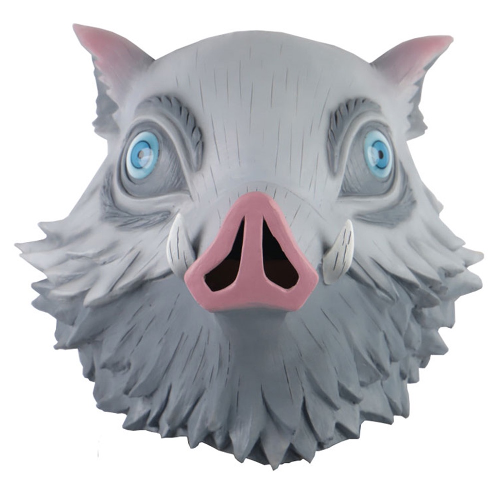 Inosuke Pig Head Mask Latex Headgear | Shopee Philippines