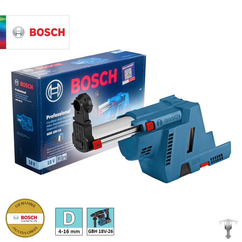 Bosch GDE 18V-16 Professional Cordless Dust Extraction System for Bosch ...