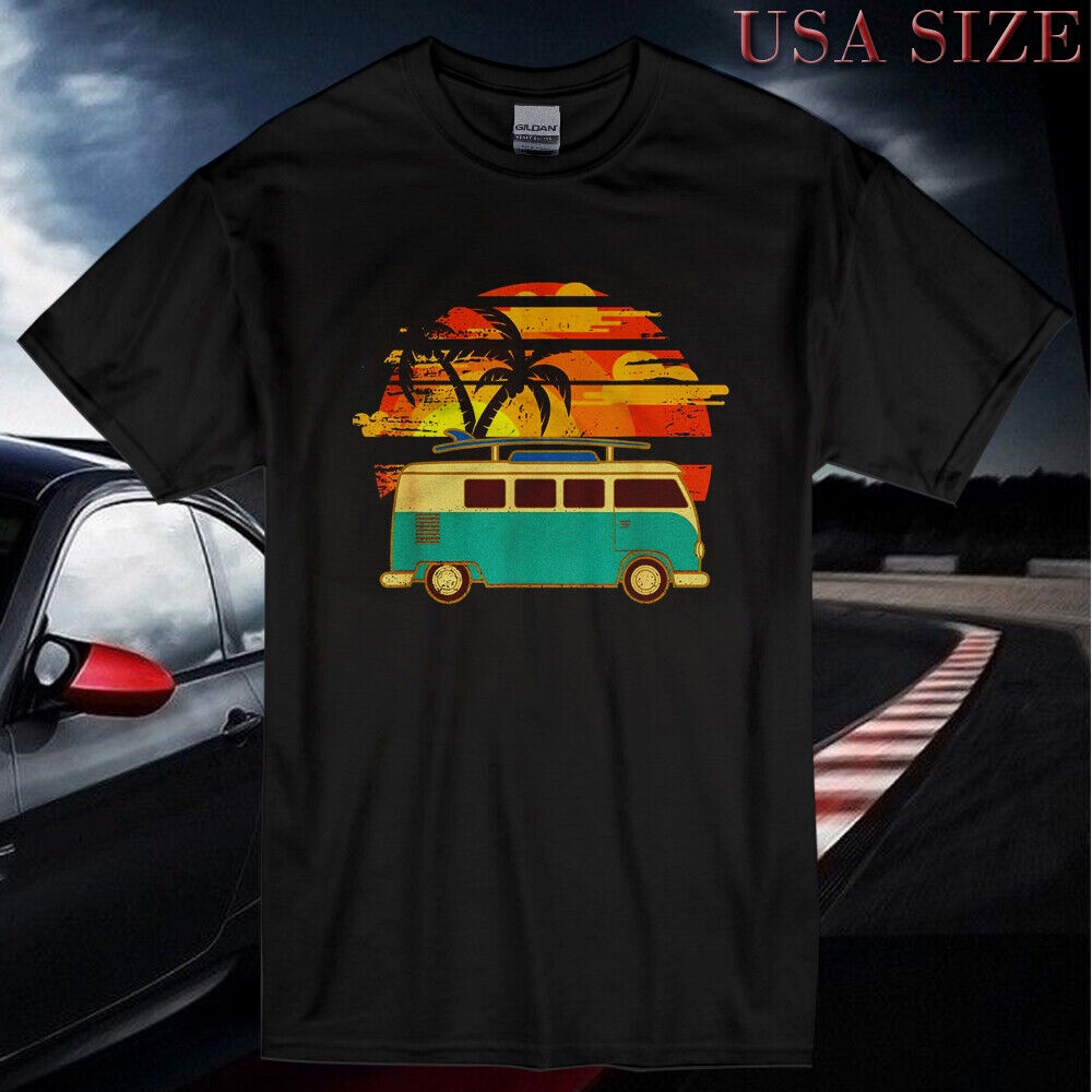 Van - Van Life - Retro Van Men Pure Cotton T-Shirt | Shopee Philippines