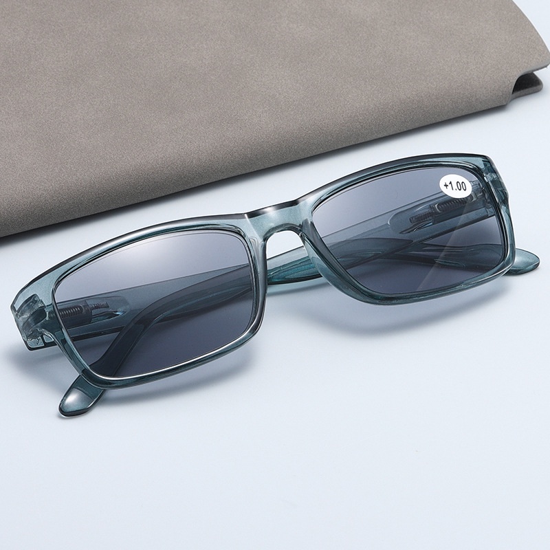 Small Square Frame Reading Glasses Men Women's Simple Anti-blue Far ...