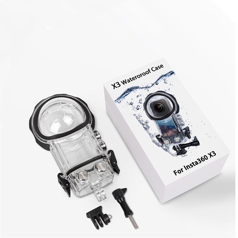 Dive Case For Insta360 X3 40M Waterproof Case For Insta360 ONE X3 ...