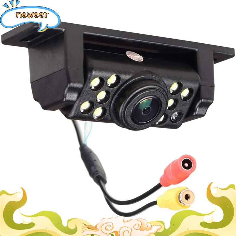 Car Backup Camera Rear View Reverse Camera with 170° Wide Angle 9 LED ...