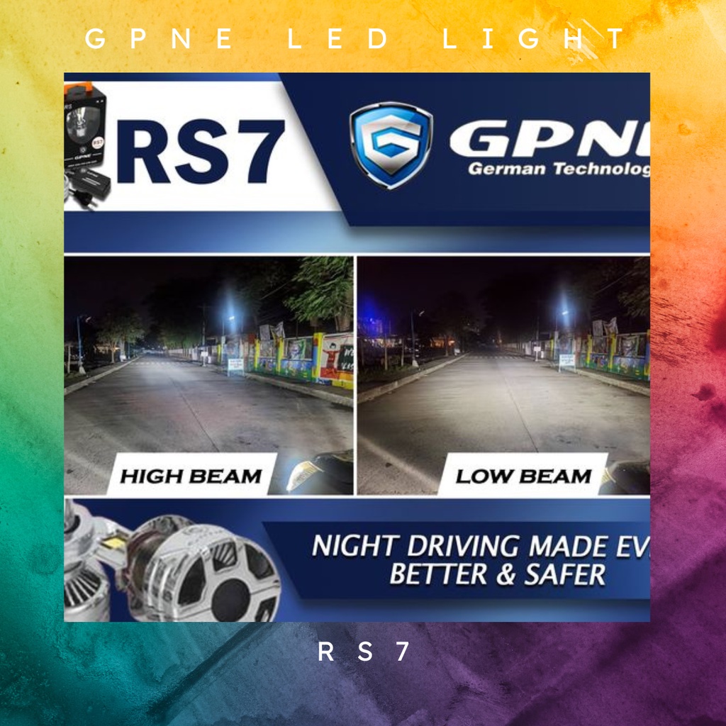 GPNE LED LIGHTS rs7 28000 lumens ripple | Shopee Philippines