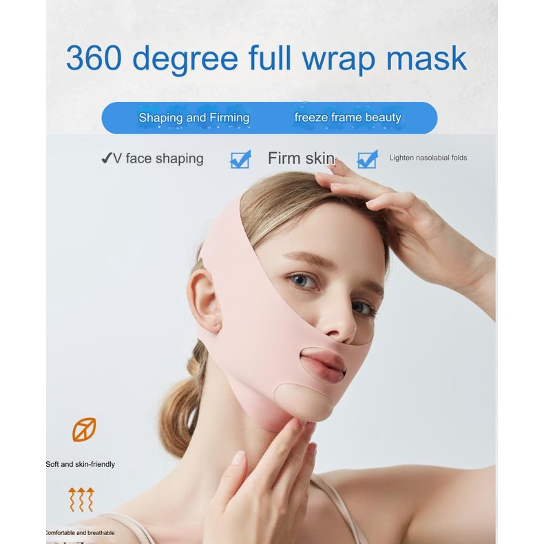 Lift and firm V-face mask, nasolabial fold bandage to prevent sagging ...