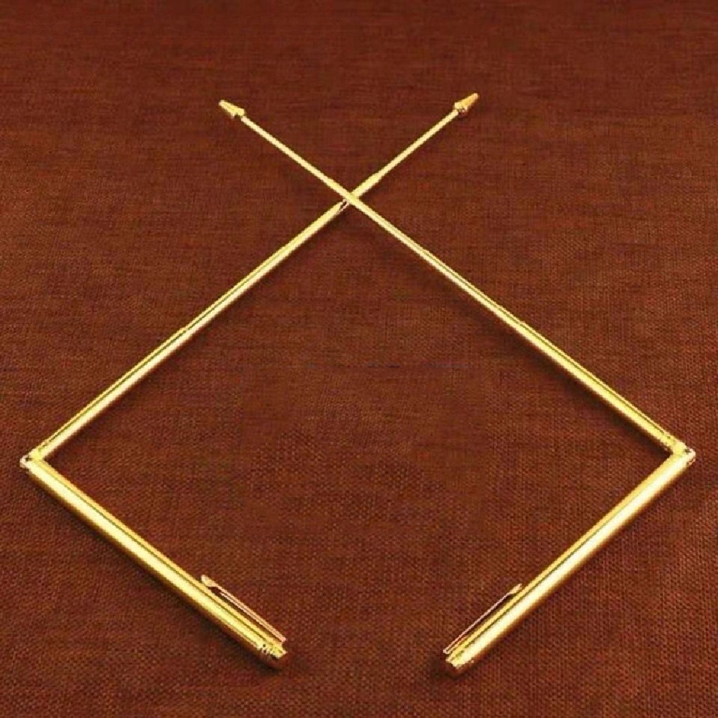 2PCS Water Divining Rods, Stainless Steel Dowsing Rods for Ghost ...