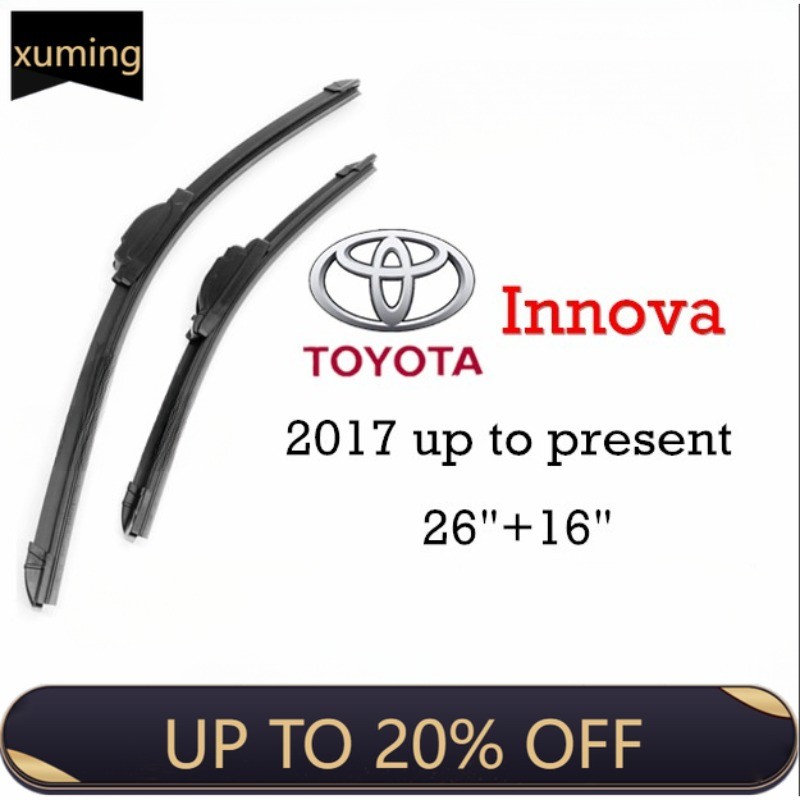 2017 To 2022 Toyota Innova Wiper Blade Set/Pair for INOVA Car Window ...