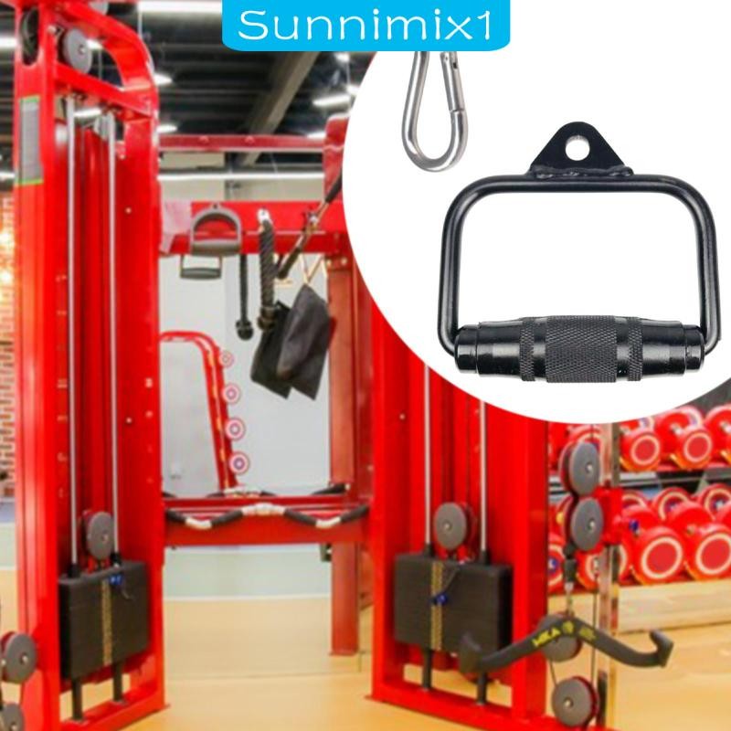 [Sunnimix1] Pull Down D Handle Cable Machine Attachment Accessories ...