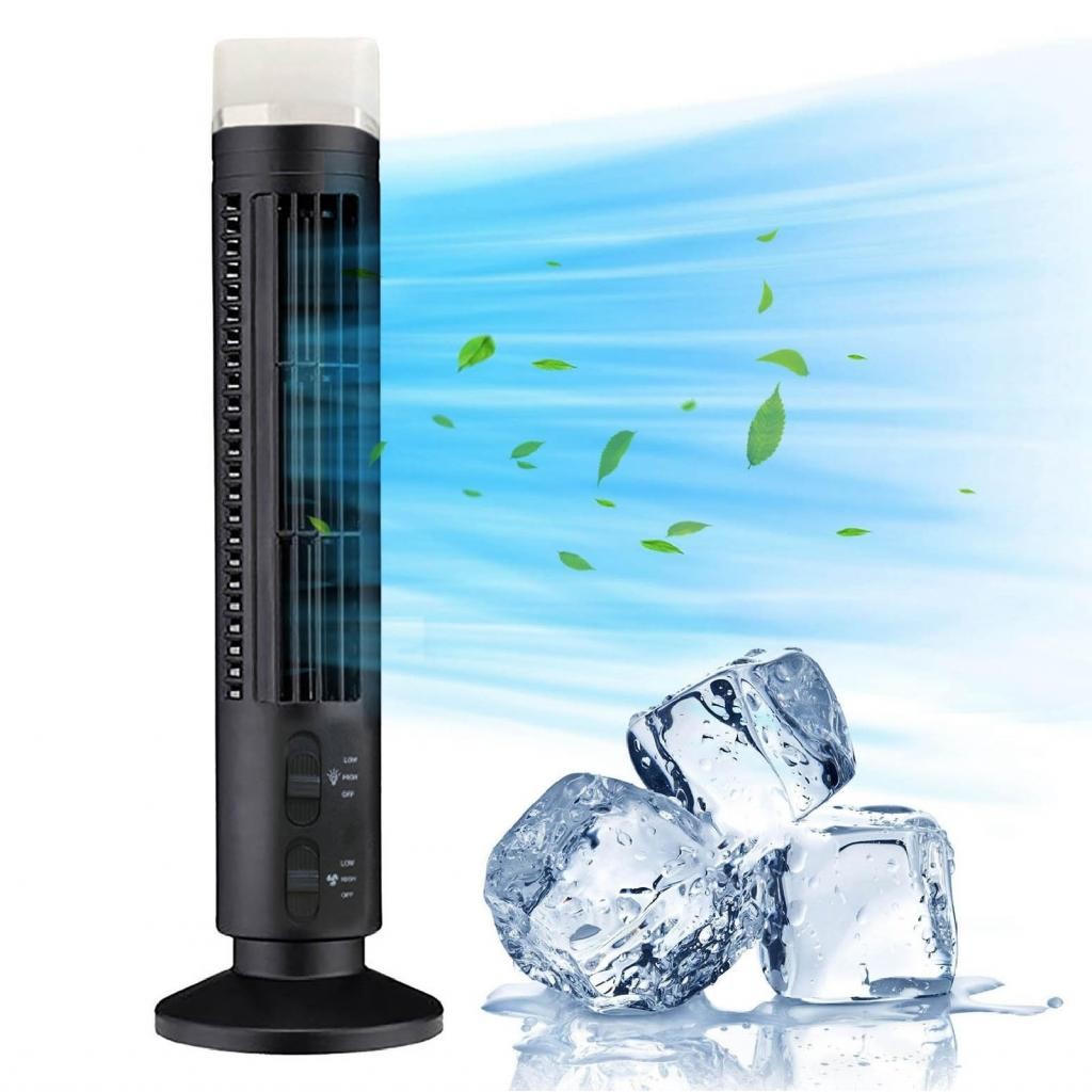 Bestchoices Bladeless Tower Fan Usb Vertical Desk for Student Home ...