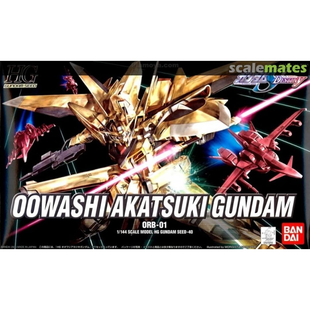 HG 1/144 ORB-01 Owashi Akatsuki Gundam (Mobile Suit Gundam SEED DESTINY ...