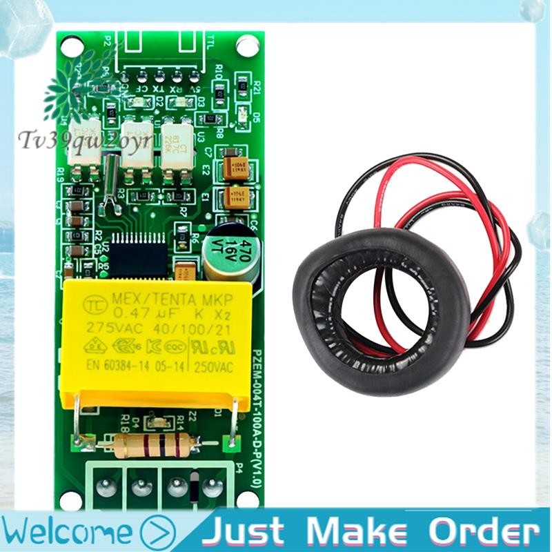 【Tv39qw2oyr】100A PZEM 004T 3.0 Version Wattmeter+Close CT Kwh Meter ...