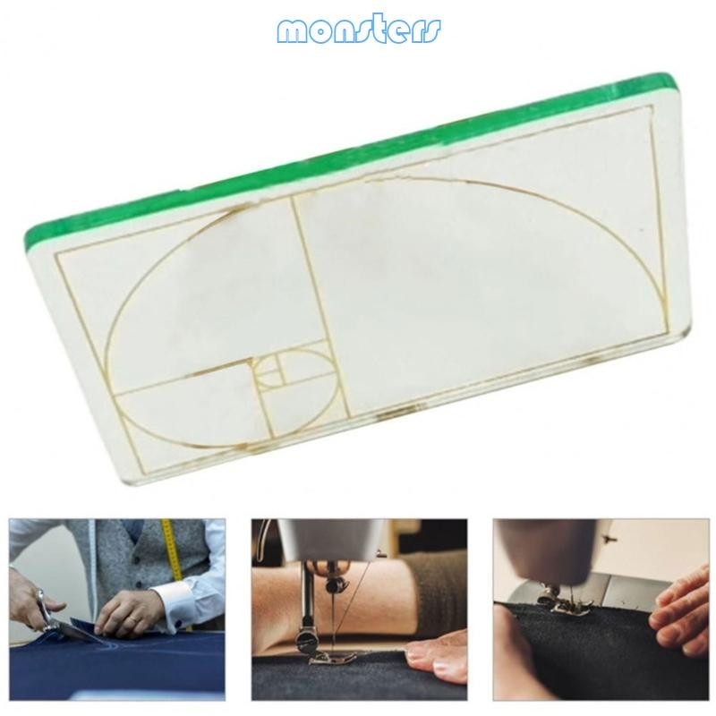 Mon Acrylic Ruler Golden Section Finder Golden Ratio Ruler Tools Credit ...
