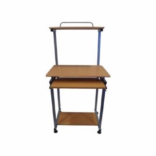 EasyPC| TBL GX468C Desktop Computer Table| Black Wood and Beech Wood ...