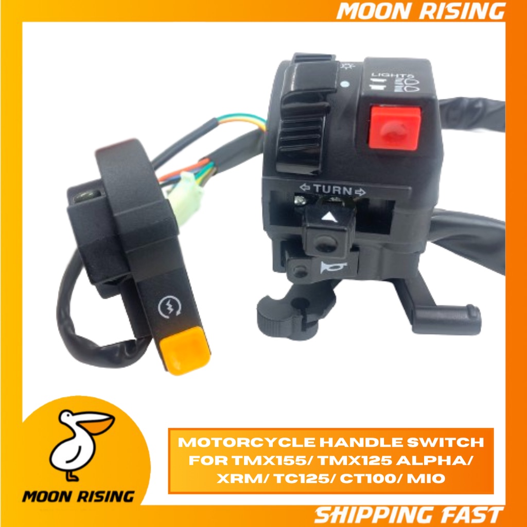 MOTORCYCLE HANDLE SWITCH FOR TMX155/ TMX125 ALPHA/ XRM/ TC125/ CT100 ...