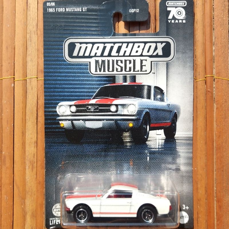Matchbox MUSCLE SERIES SET 6pcs 70th YEARS ANNIVERSARY - 2019 1965 FORD ...