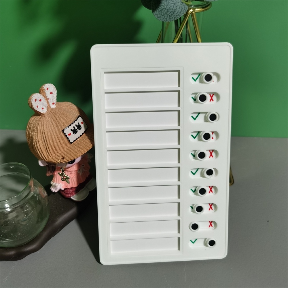 Creative Daily Task Planning Board Memo Check List Schedule ...