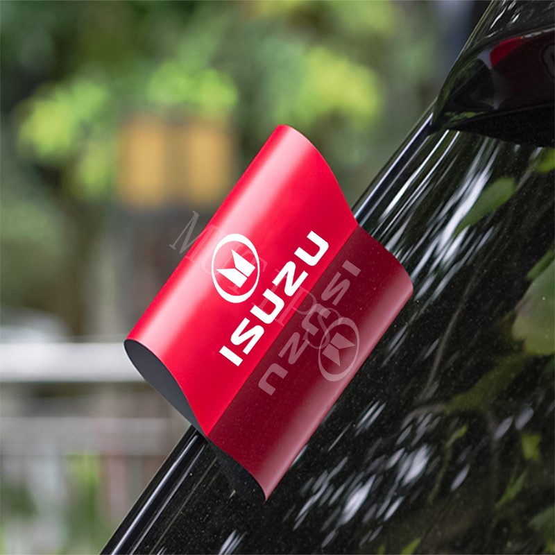 ISUZU Car Sticker Wash Label Style Trunk Door Decals PVC Auto ...