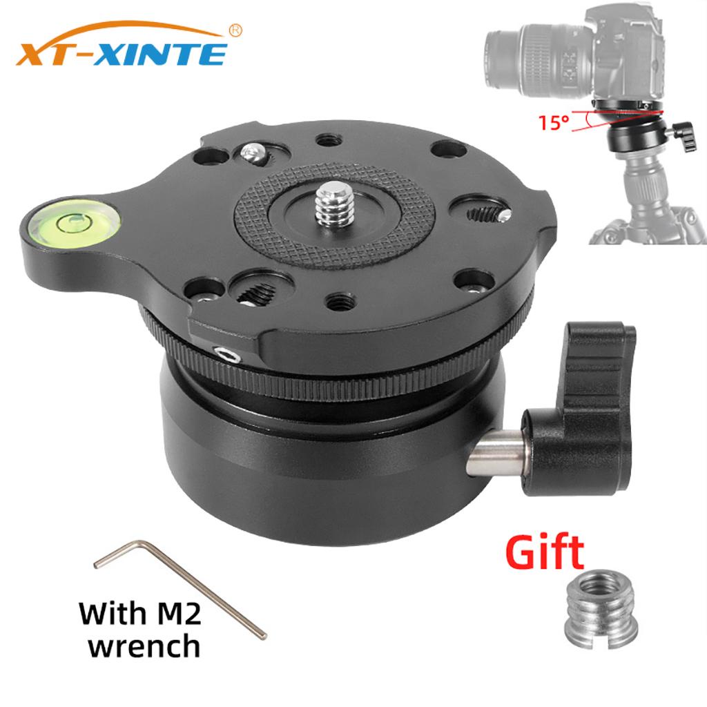 XT-XINTE DY-60N Aluminum CNC Tripod Head Leveling Base Leveler ...