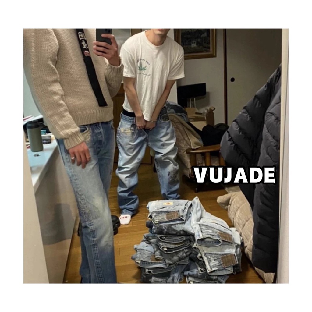 VUJADE PROLETA RE ART kenijima jeans embroidery design jeans ancient ...