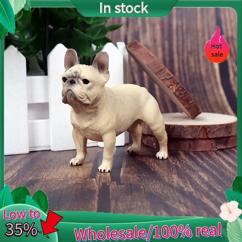 Pug Dog French Bulldog Models Standing Position Action Figure Kids ...